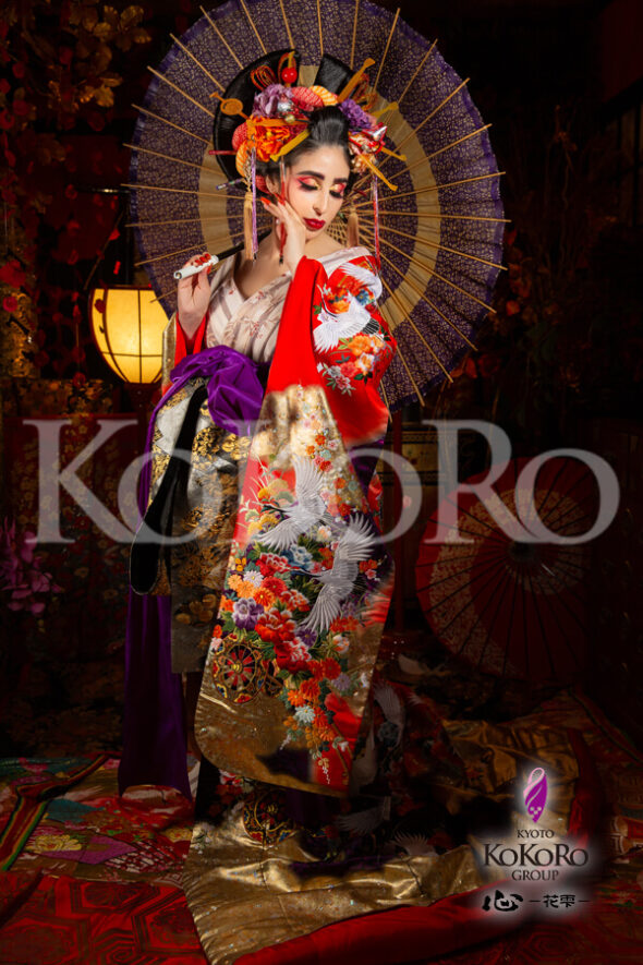 Kyoto de Oiran ♡ | 京都花魁体験スタジオ 心-花雫-